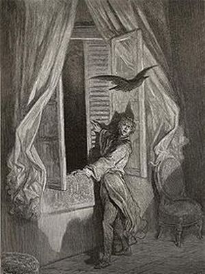 Corbul Edgar Allan Poe | Istorie pe scurt